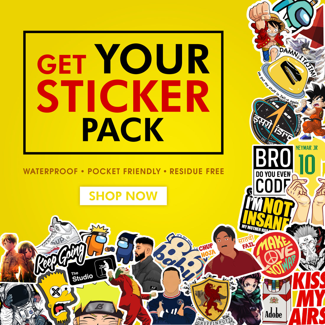 Stickerly - Buy Laptop Vinyl Stickers starting at ₹ 7 - Just Stick It.