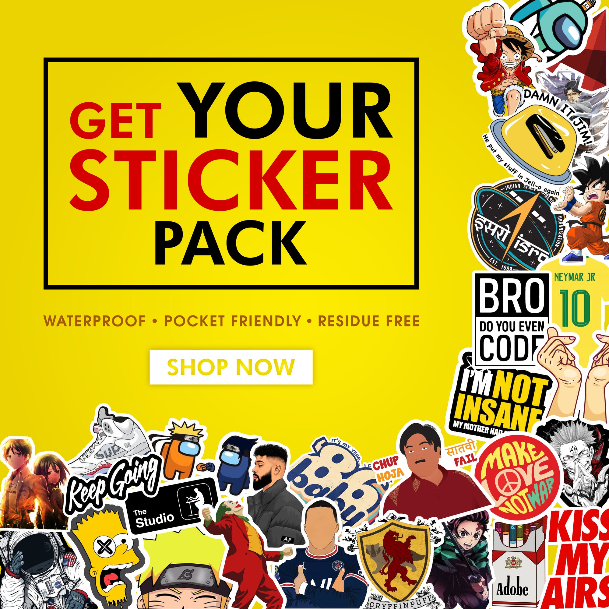 Stickerly - Buy Laptop Vinyl Stickers starting at ₹ 7 - Just Stick It.