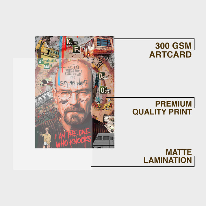 Breaking Bad A4 Wall Poster – Stickerly