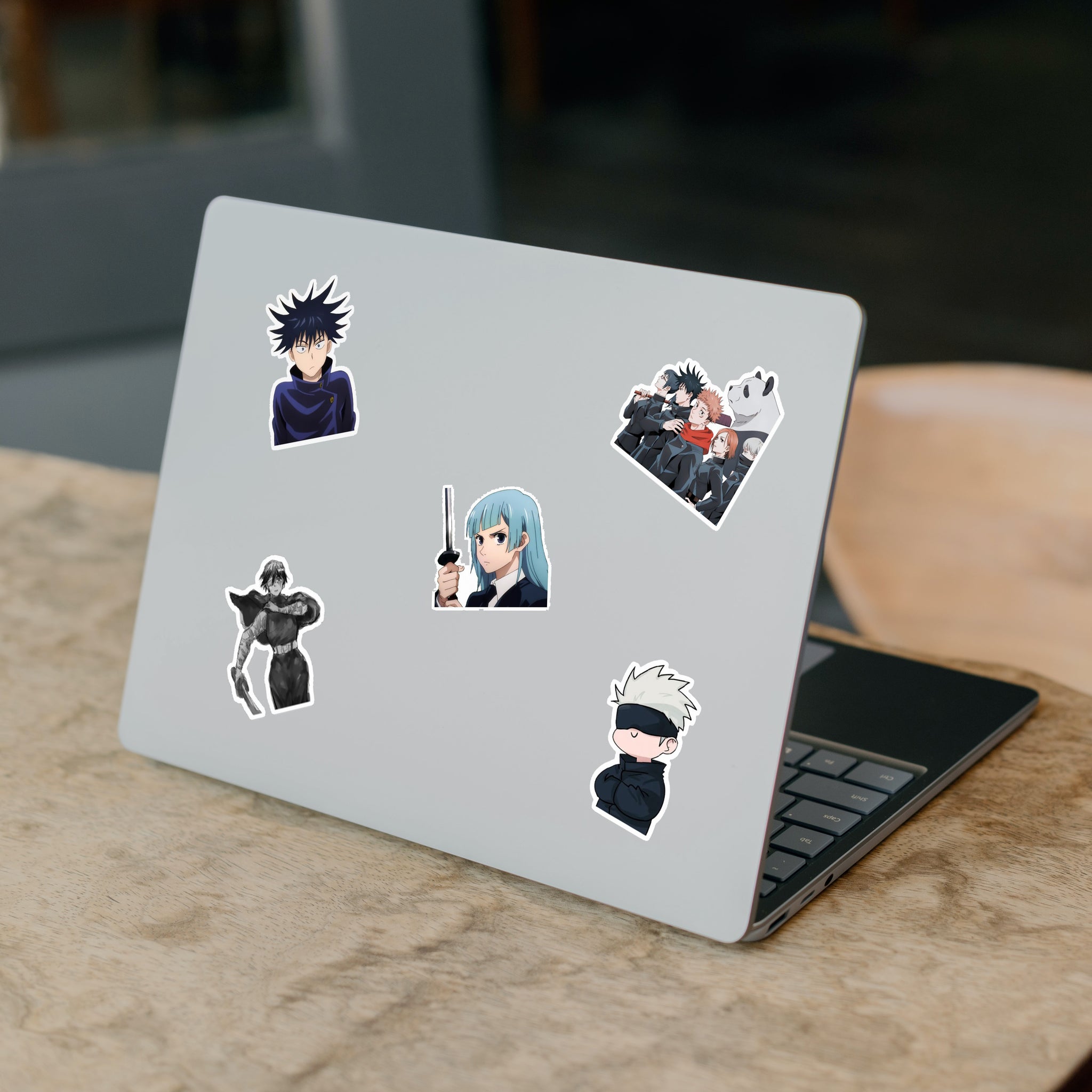 Jujutsu Kaisen Anime Laptop Sticker Pack Of 56 – Stickerly