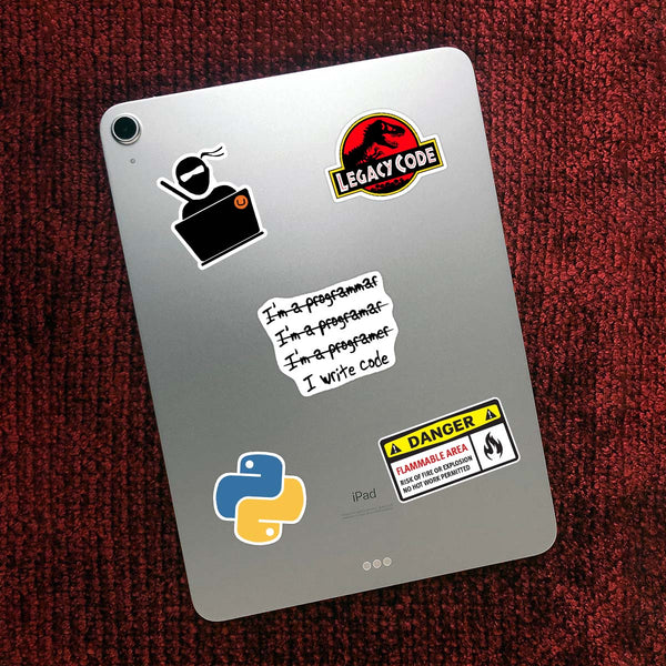 Programmer Coding Edition Laptop Vinyl Sticker Pack Of 56 – Stickerly