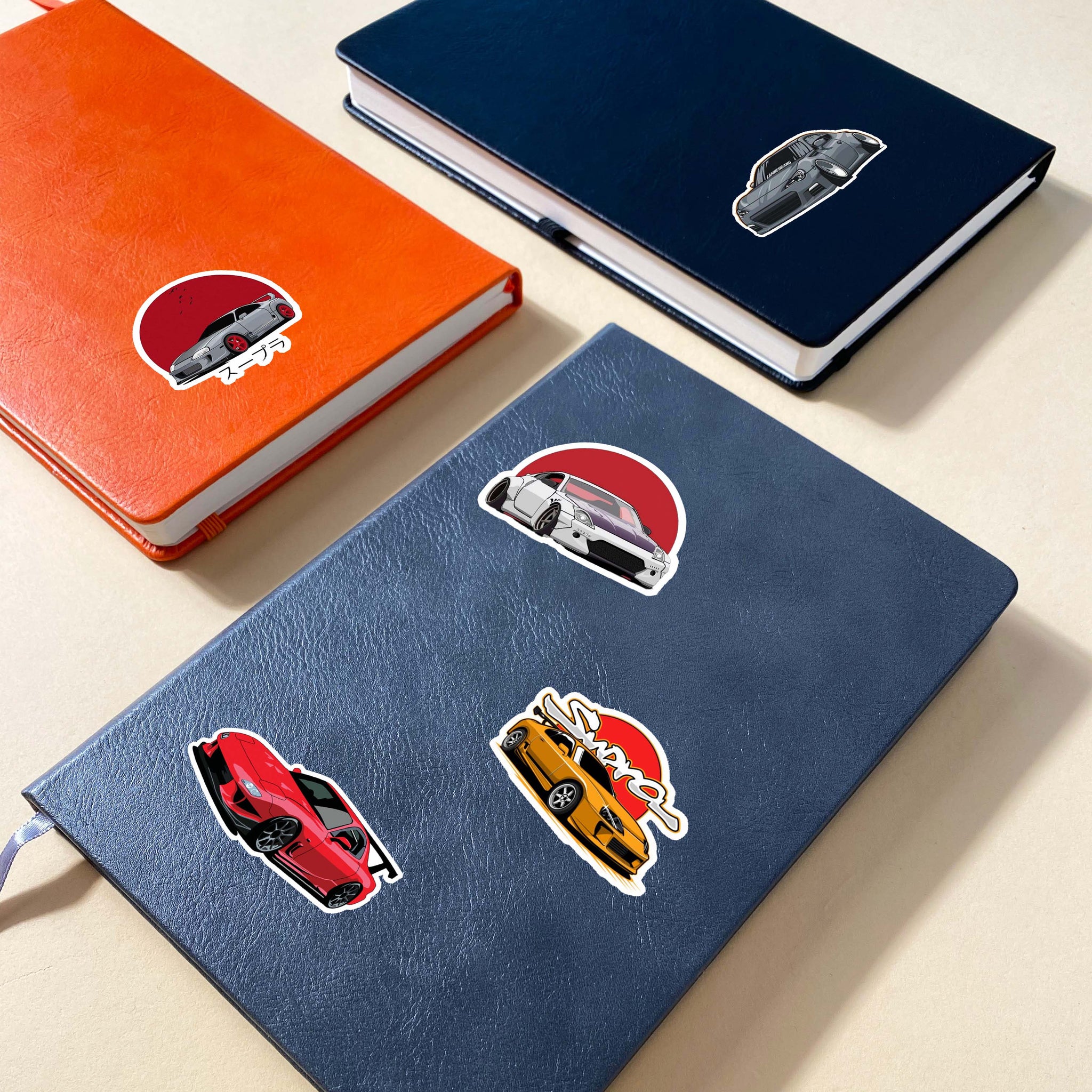 JDM Japanese Racing Car Vinyl Sticker Pack of 55 – Stickerly