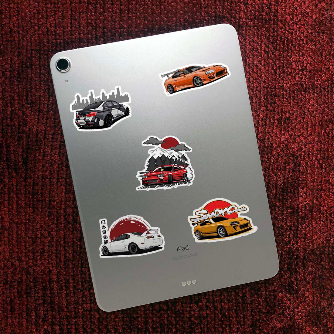 JDM Japanese Racing Car Sticker Pack of 55 – Stickerly